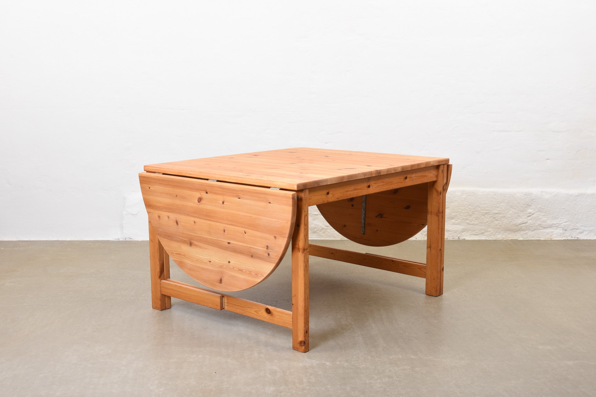 1970s Swedish pine gate leg dining table – CHASE & SORENSEN