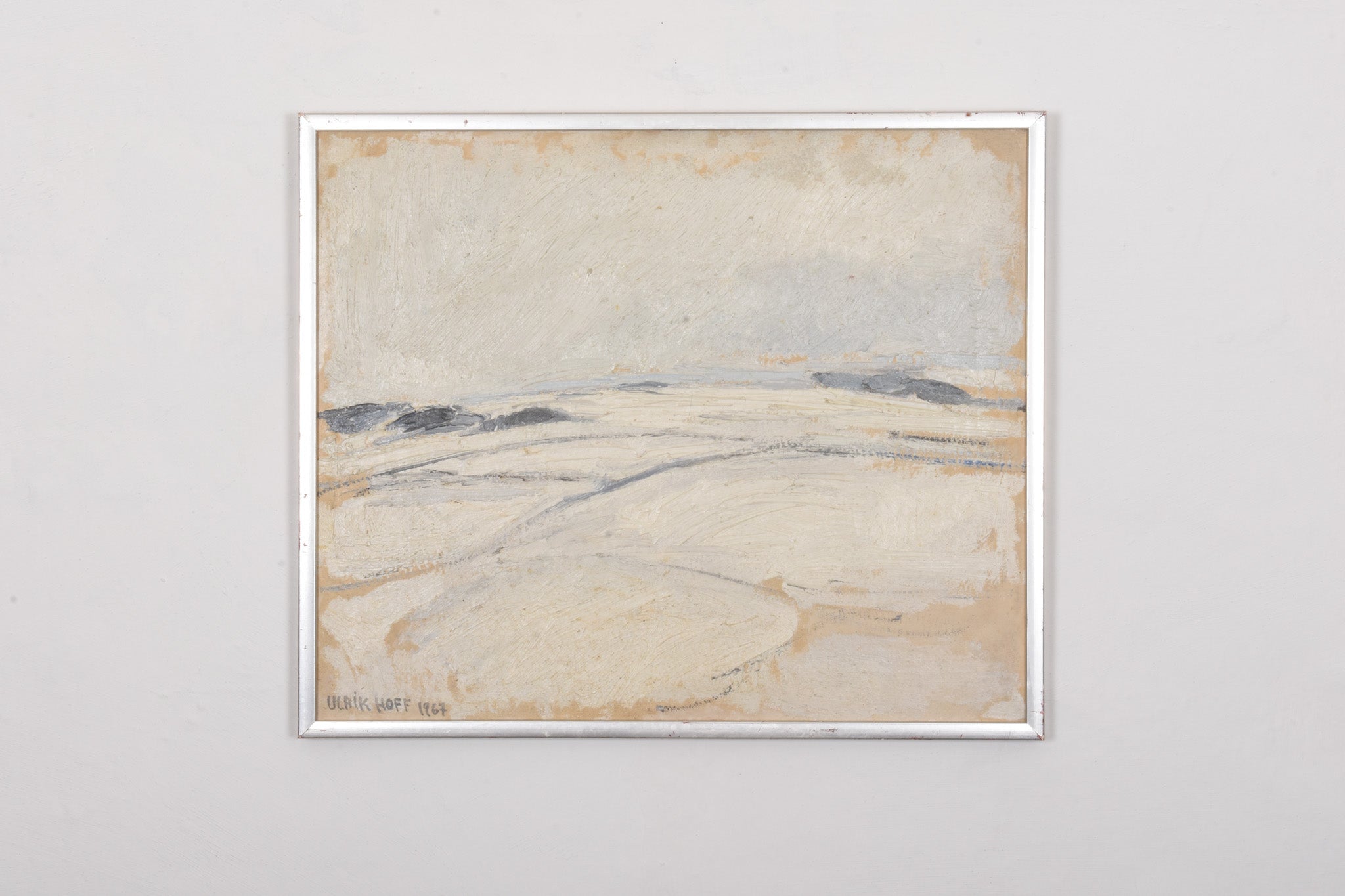 Oil painting by Ulrik Hoff - 1967 – CHASE & SORENSEN