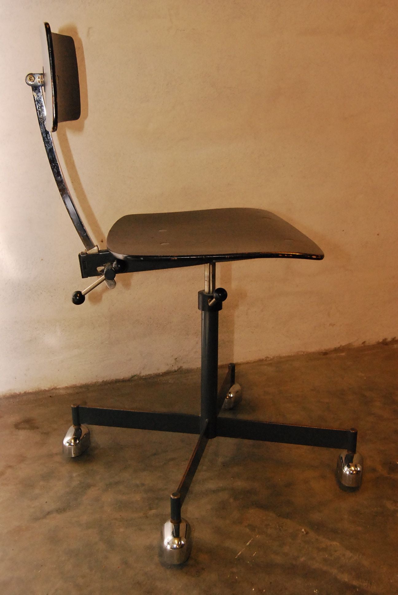 Pair of Adjustable Kevi Chairs/Stools – CHASE & SORENSEN