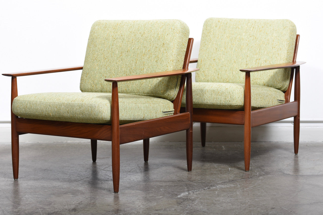 Two available: Low back lounge chairs – CHASE & SORENSEN