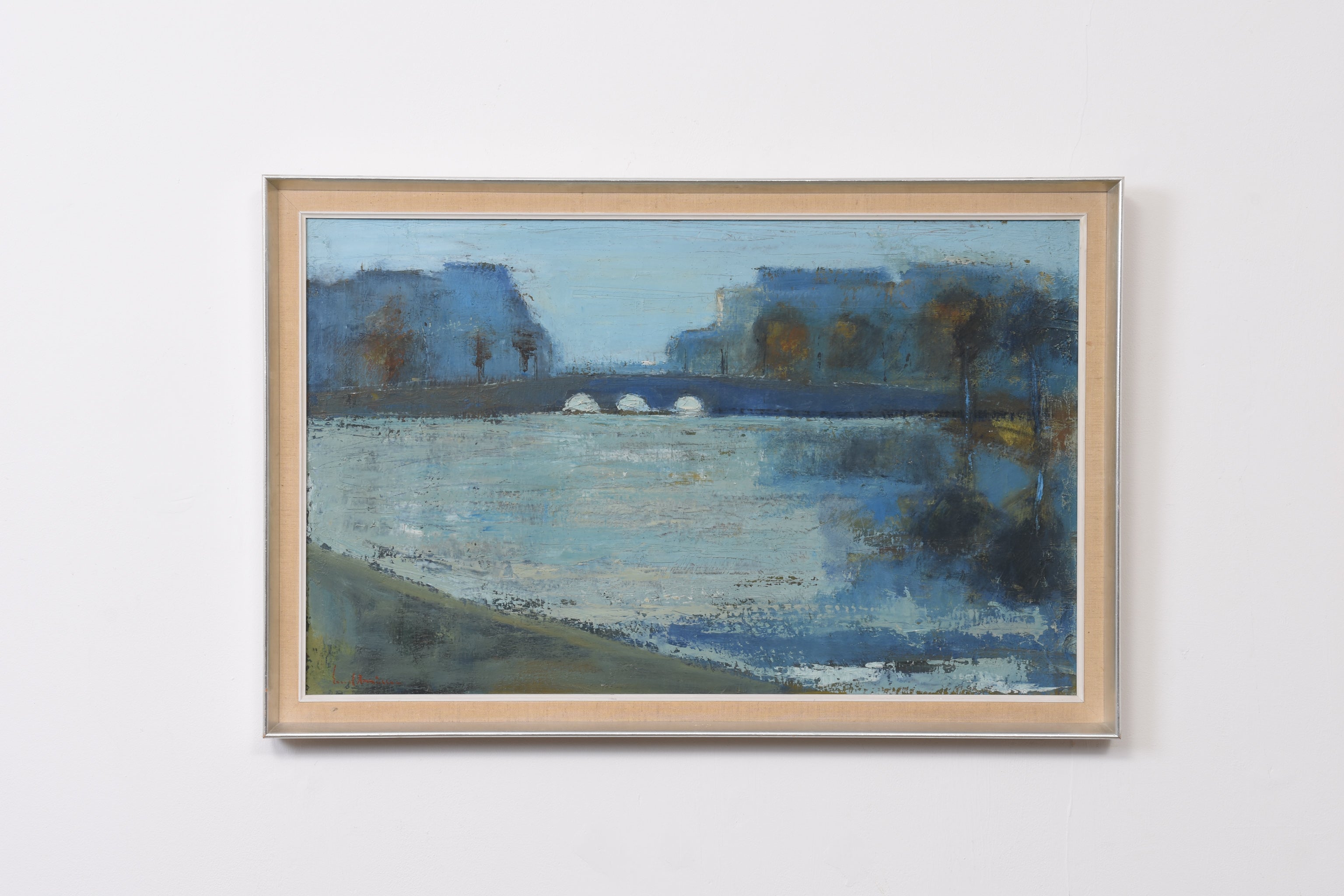 Oil painting by Ernst Rasmussen – CHASE & SORENSEN