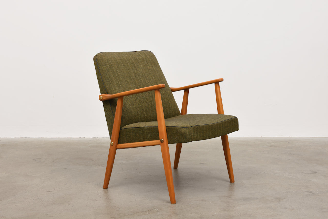 1950s beech easy chair – CHASE & SORENSEN